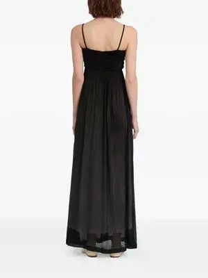 Bite Studios Ruched A-line Maxi Dress