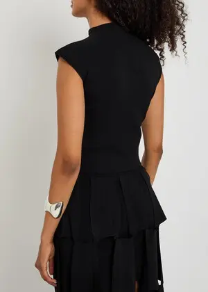 A.W.A.K.E. Mode Close-knit Mock Neck Top