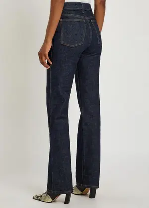 Khaite Danielle Slim Straight-leg Jeans