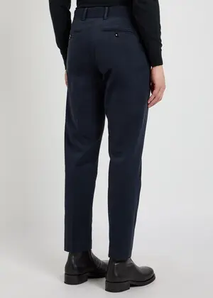 TOM FORD Tapered-leg Cotton Trousers