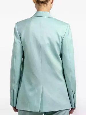 Another Tomorrow Double-breasted Blazer