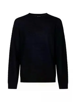 Giorgio Armani Drop Shoulder Sweaters For Men