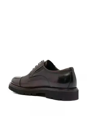 ALBERTO GOZZI Cap Toe Lace-up Derby Shoes