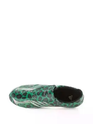 Adidas Taekwondo F50 Slip-on Sneakers With Leopard Print - Green