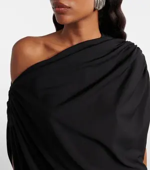 Wolford Draped Off-shoulder Bodysuit