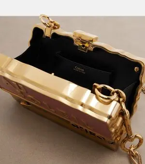 Chloé Soleil Clutch - Gold