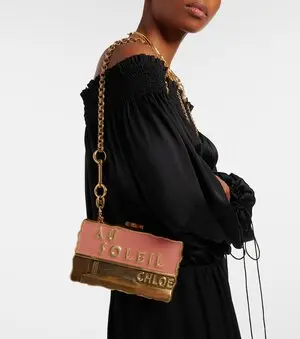 Chloé Soleil Clutch - Gold