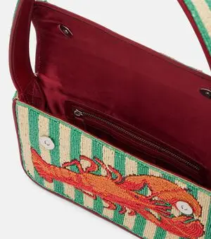 Staud Tommy Beaded Shoulder Bag - Multicoloured