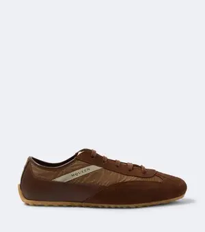 Alexander McQueen Suede Trimmed Sneakers