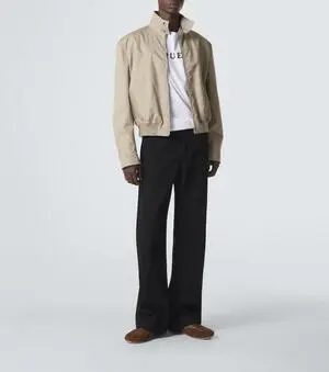 Alexander McQueen Suede Trimmed Sneakers