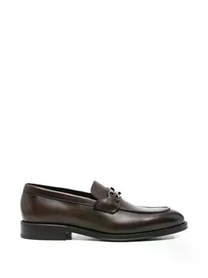 JOHN HARRISON Leather Loafers - Brown