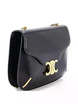 Celine Besace Triomphe Shoulder Bag In Smooth Calfskin