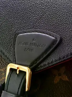 LOUIS VUITTON Montsouris Nm Monogram Canvas Pm Backpack - Black