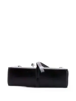 Givenchy Cut Out Leather Mini Crossbody Bag - Black