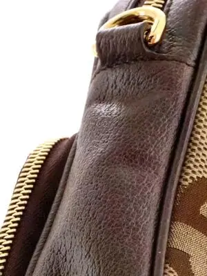 Gucci Jumbo Gg Canvas Mini Crossbody Bag