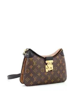 LOUIS VUITTON Twinny Handbag In Monogram And Reverse Monogram Canvas