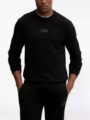 EA7 Logo Crew Neck Sweatshirt