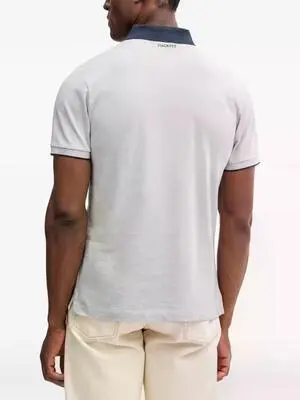 HACKETT Embroidered Pique Polo Shirt