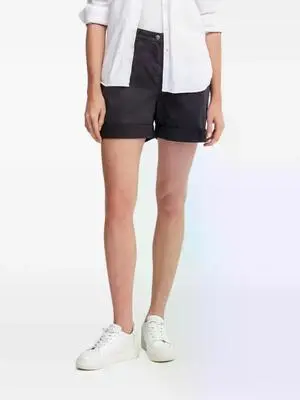 Barbour High-waisted Shorts - Blue