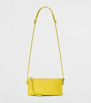 Loewe Nappa Leather Joya Pouch - Yellow
