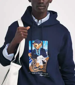 Polo Ralph Lauren Hoodie With Polo Bear Graphic