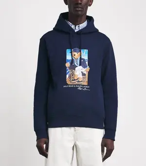 Polo Ralph Lauren Hoodie With Polo Bear Graphic