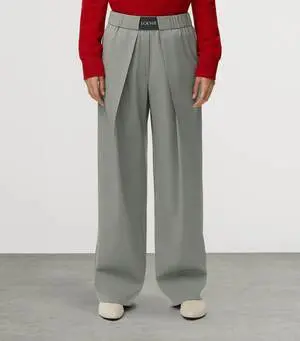 Loewe Wool-blend Tailored Trousers
