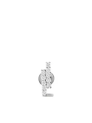 ALINKA 18kt White Gold Diamond Stud Earring - Silver