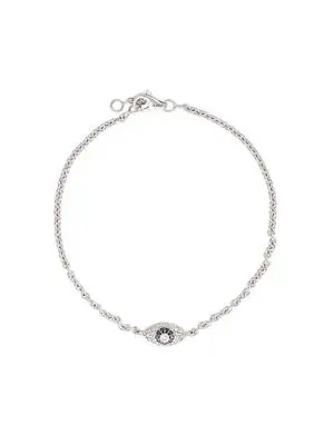 ALINKA 18kt Gold Diamond Evil Eye Bracelet - Metallic