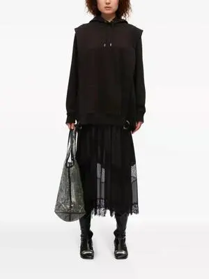 3.1 Phillip Lim Layered Lace-detail Cotton Dress