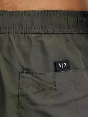 Armani Exchange Logo Print Drawstring Swim Shorts