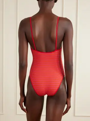 LIDO Trentasei Striped One-piece Swimsuit