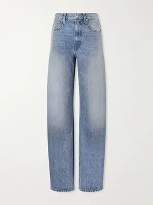 SLVRLAKE Cassie High-rise Wide-leg Jeans - Blue