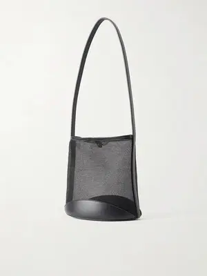 NEOUS Pardalis Mesh Bucket Shoulder Bag