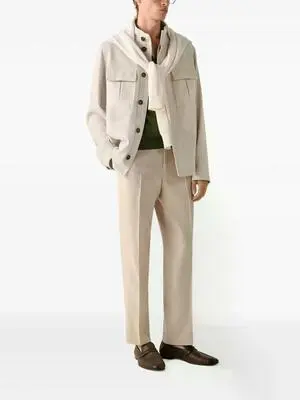 Zegna Oasi Lino Field Jacket
