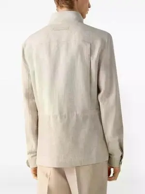 Zegna Oasi Lino Field Jacket