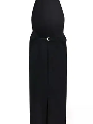 Khaite Roxanne Halterneck Maxi Dress