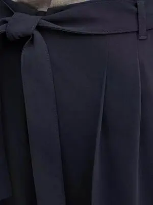 BOSS Tapiana Belted Pleated Trousers
