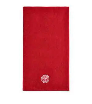 CHRISTY X Wimbledon Guest Towels - Red