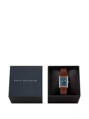 DANIEL WELLINGTON Rectangular Watch With Guilloché Dial