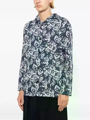 Kiton Floral-print Shirt