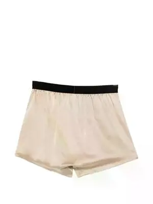 TOM FORD Logo-patched Boxer - Neutrals