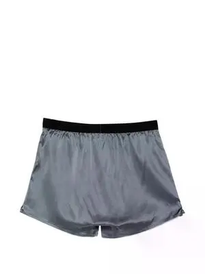 TOM FORD Logo-patched Boxer - Grey