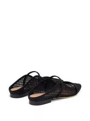 MALONE SOULIERS Maureen Sequin-embellished Mules