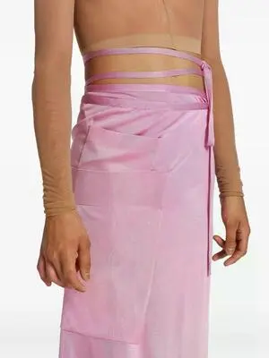 ROT Silk Wrap Skirt