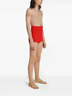 ROT Button-fastening Pin-up Shorts