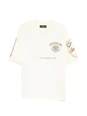 Amiri Vista Hj Skate Short-sleeved T-shirt Neutrals