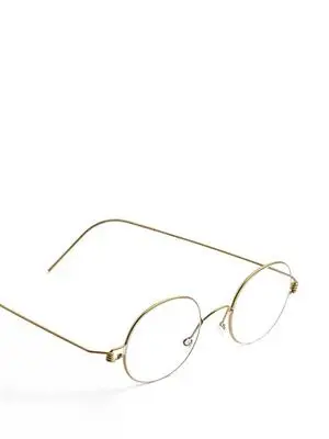 LINDBERG Round-frame Titanium Glasses