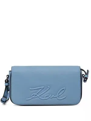 Karl Lagerfeld Logo-embossed Shoulder Bag