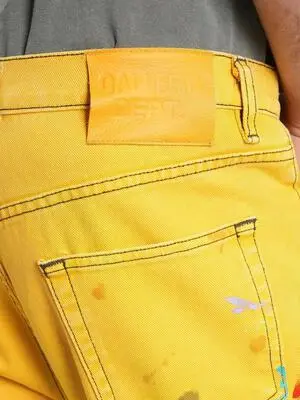 GALLERY DEPT. Marley Paint-splatter Jeans - Yellow
